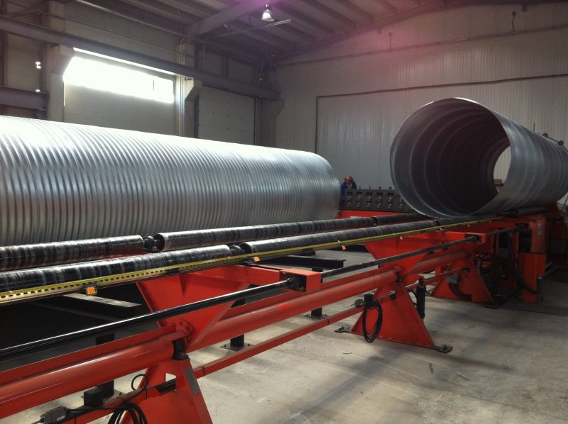 Corrugated Steel Pipe Mill | CSP Mill | Spiral Culvert